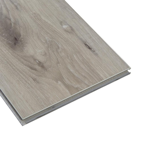Banff Gray Hickory 22-MIL x 7.1 in. W x 48 in. L Click Lock Waterproof ...