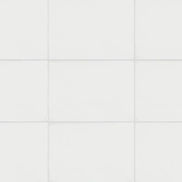 Restore Bright White 10 in. x 14 in. Glazed Ceramic Wall Tile (14.25 s ...