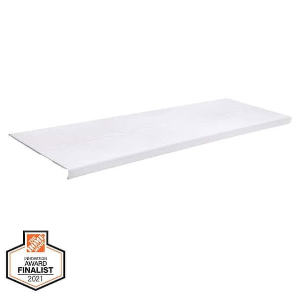 Everbilt White Decorative Shelf Cover – WellDepots