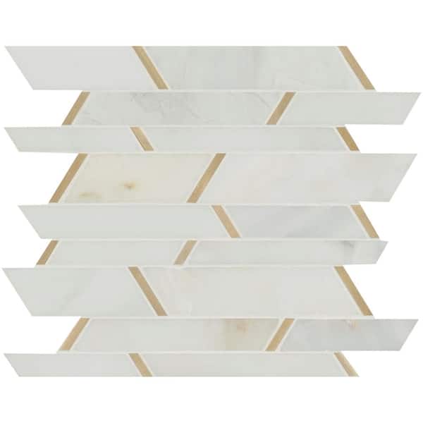 MSI Metro Gold Textured Mosaic – WellDepots