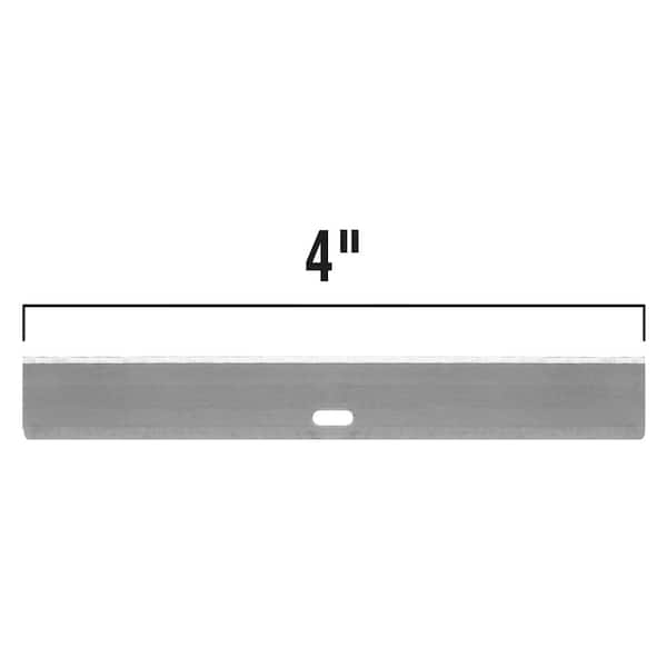 4 in. Wide Replacement Blade for Razor Scrapers and Strippers (5-Pack ...